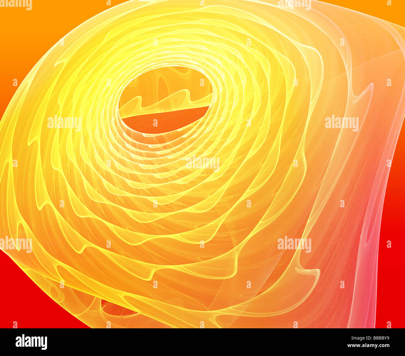 Abstract wallpaper illustration of wavy flowing energy Stock Photo - Alamy