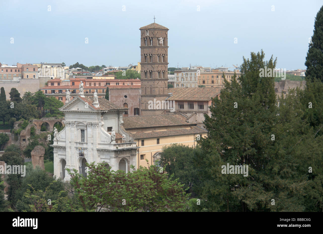 Santa Francesca Romana in the Roman Forum Stock Photo - Alamy
