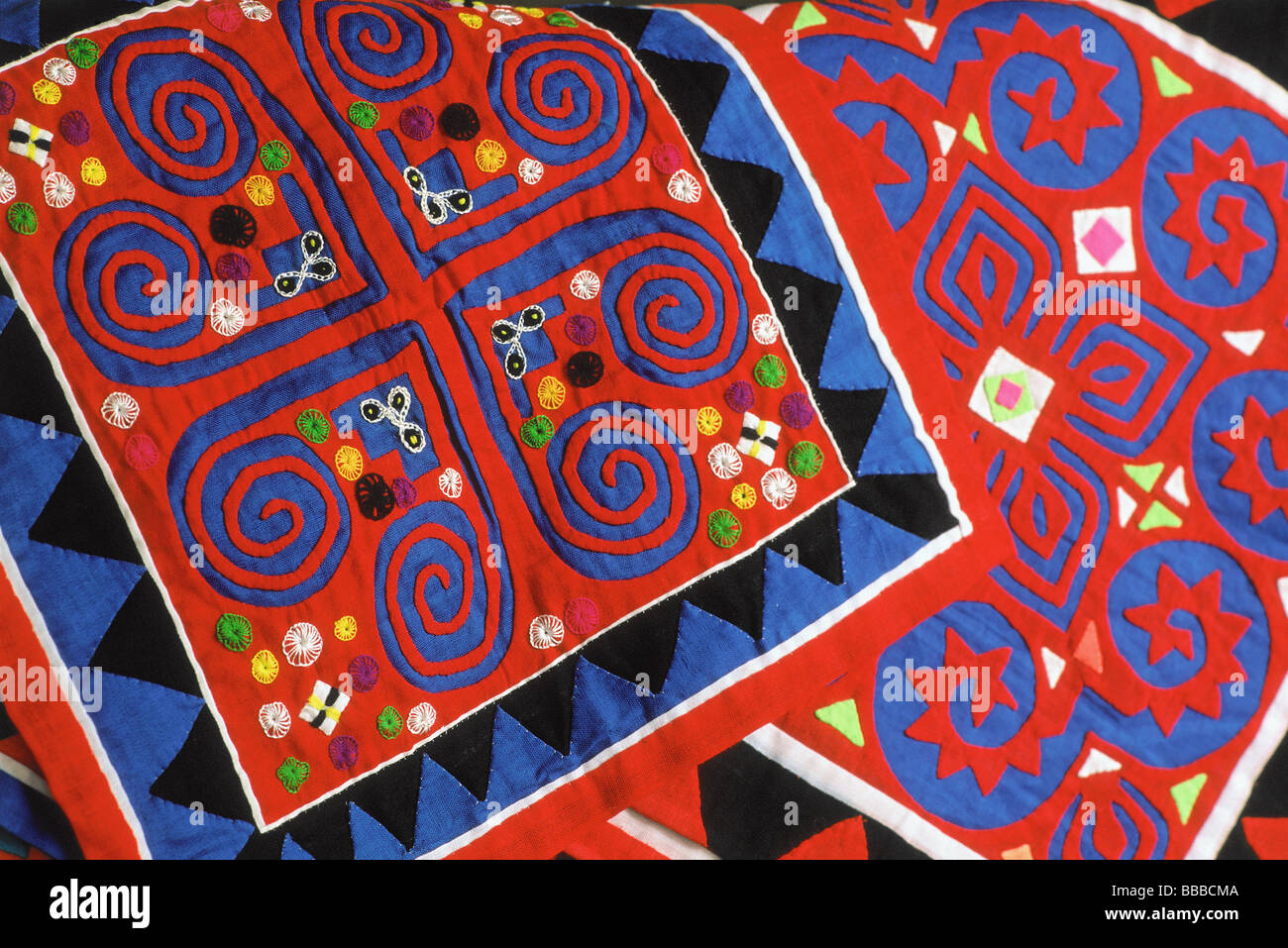 Laos, handwoven textile Stock Photo - Alamy