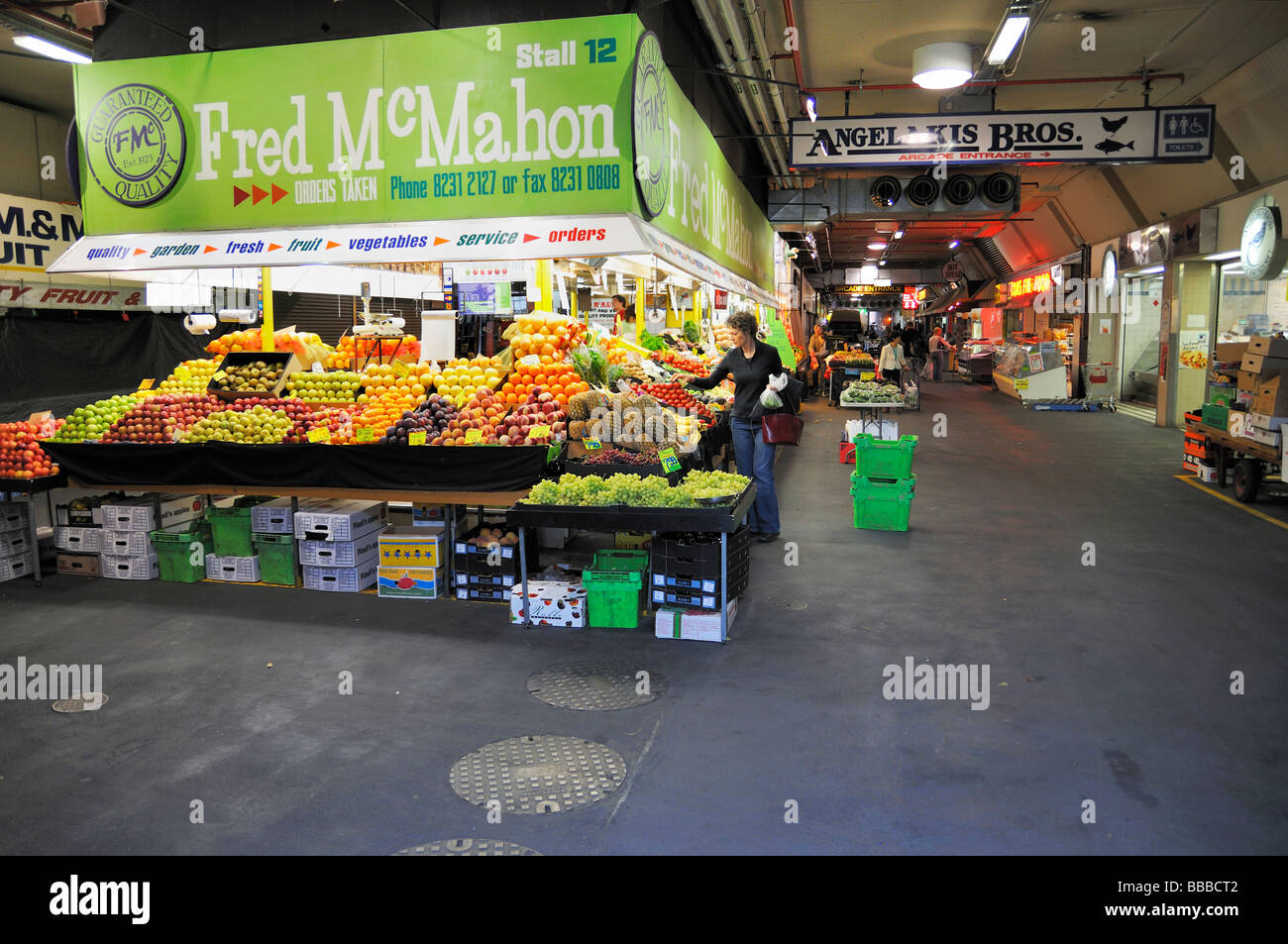 Adelaide central market hi-res stock photography and images - Alamy
