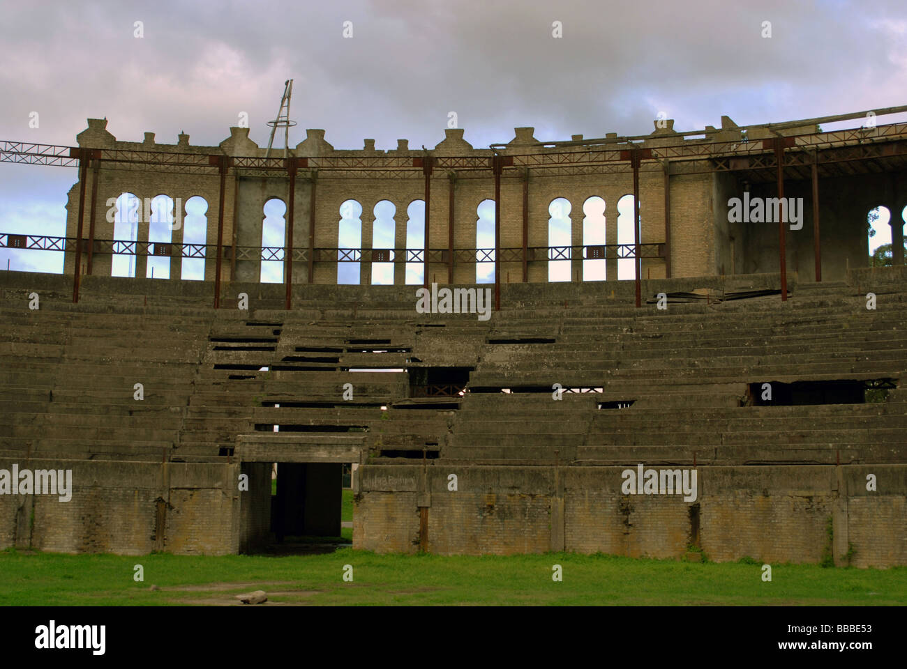 ruins of an old bullfight arena Stock Photo - Alamy