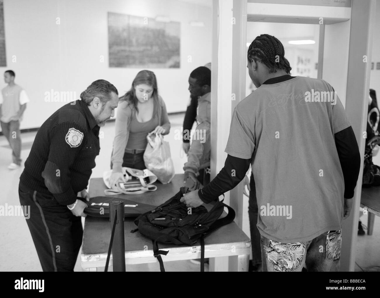 Metal detector school usa hi-res stock photography and images - Alamy