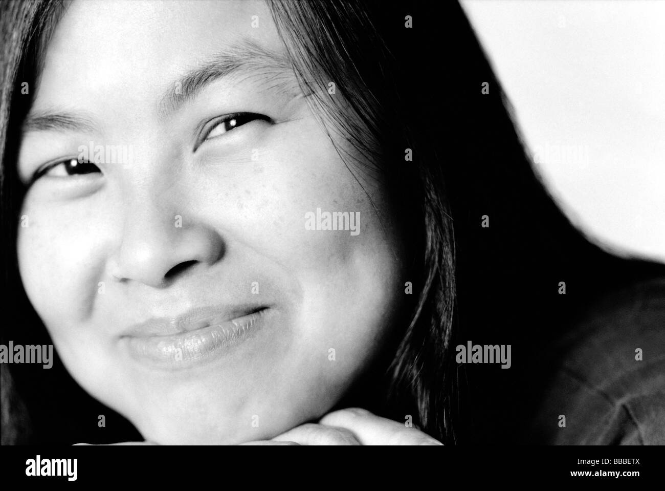 Young woman hand Black and White Stock Photos & Images - Alamy