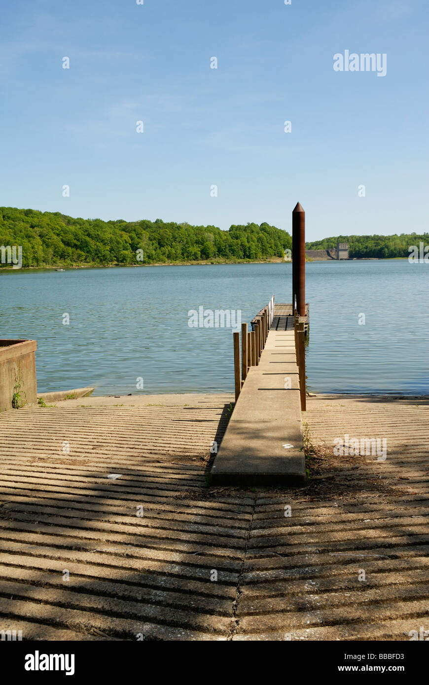 boat dock on dillon stae park reservoir Stock Photo - Alamy