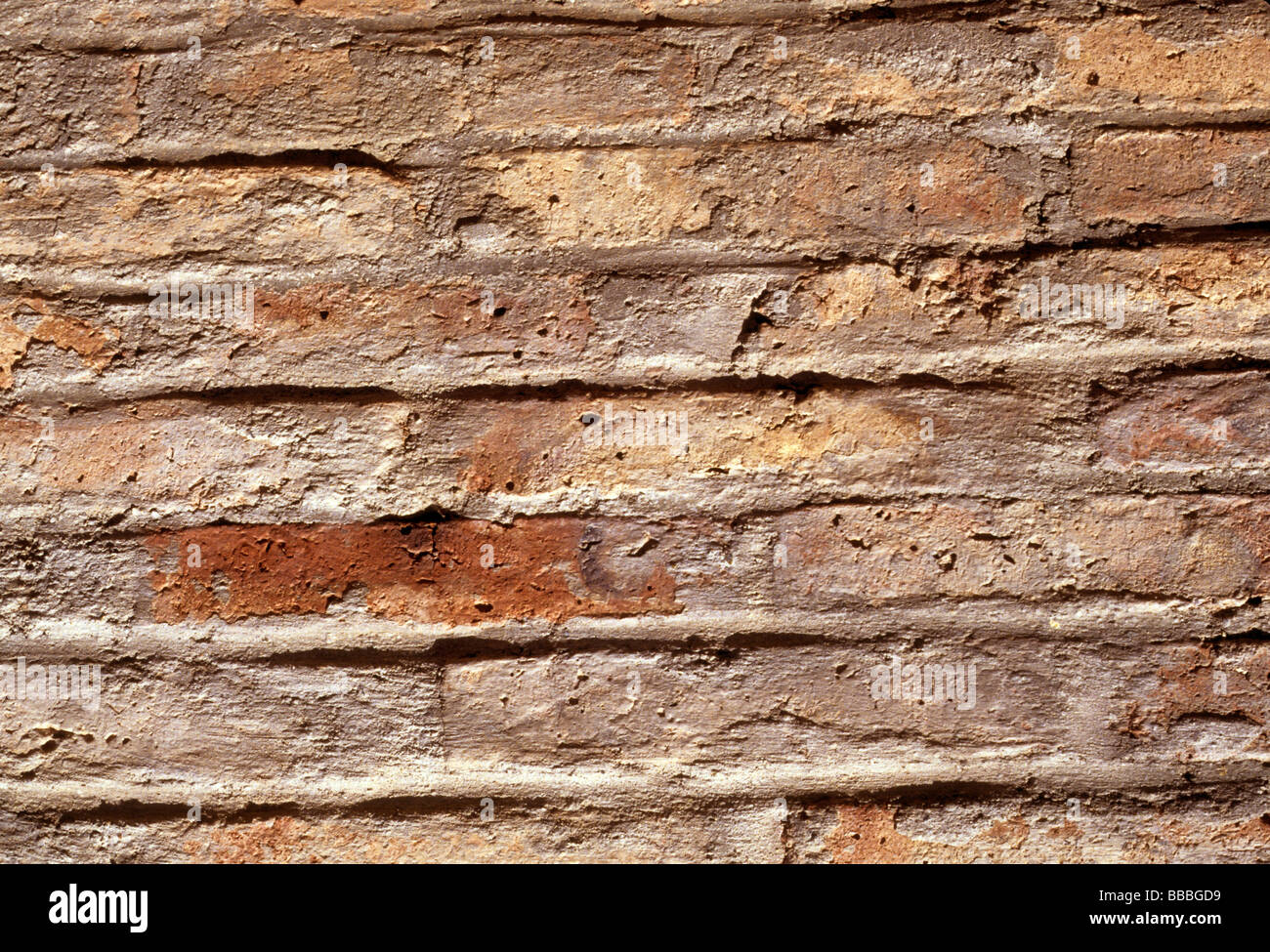 Adobe wall brick construction build west desert strong natural hand ...