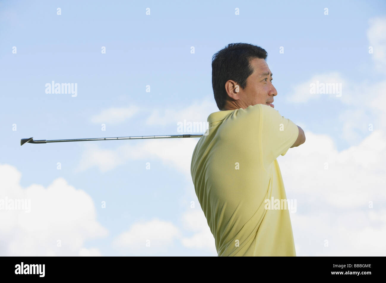 Asian chinese man holding golf hi-res stock photography and images - Alamy