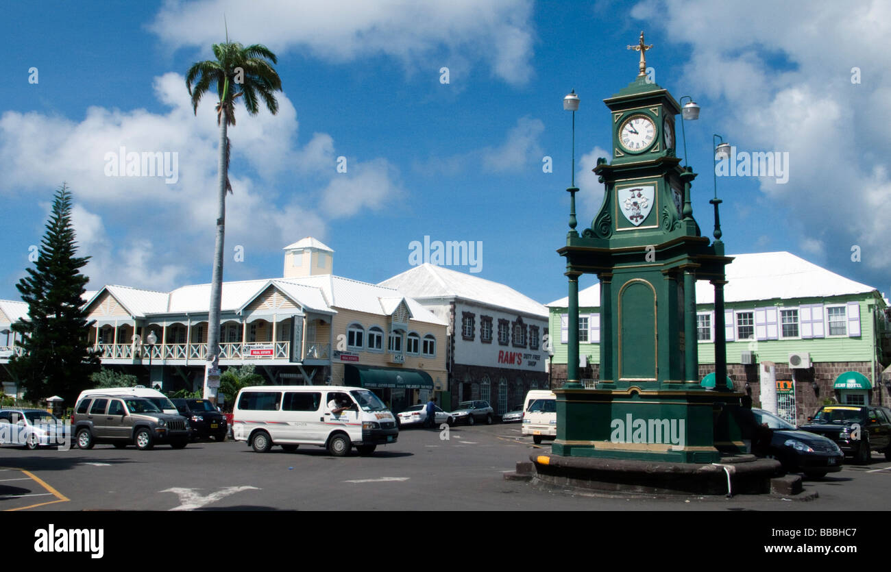 Berkeley Memorial clock tower drinking fountain The Circus Basseterre ...
