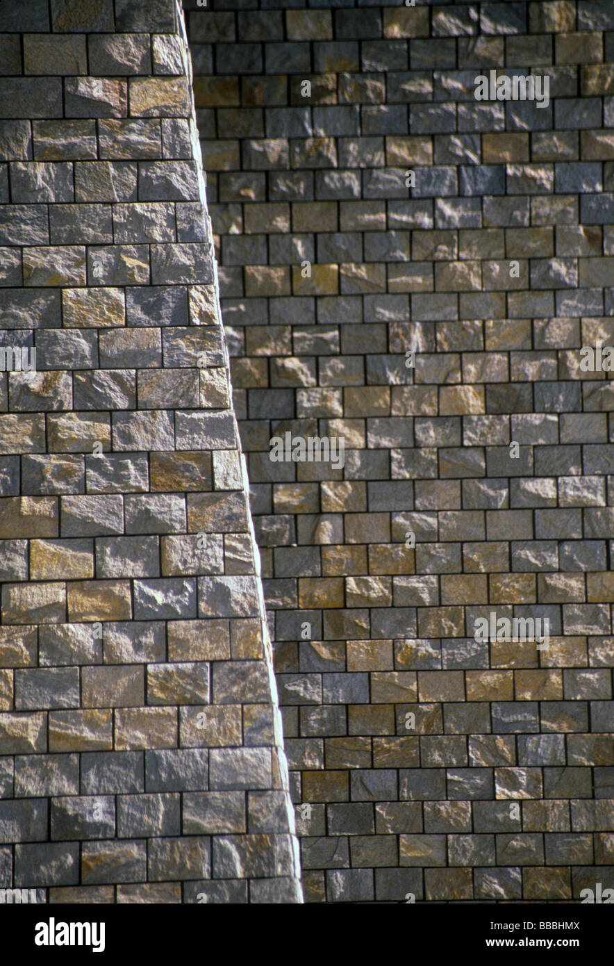 Stone wall angle pattern texture architecture design light shadow ...