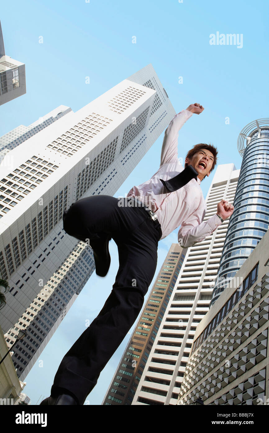 Raised angle view buildings hi-res stock photography and images - Alamy