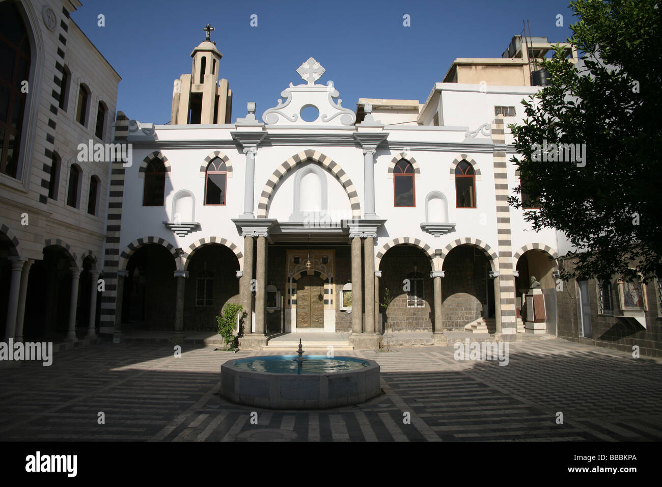 Church christian damascus syria hi-res stock photography and images - Alamy