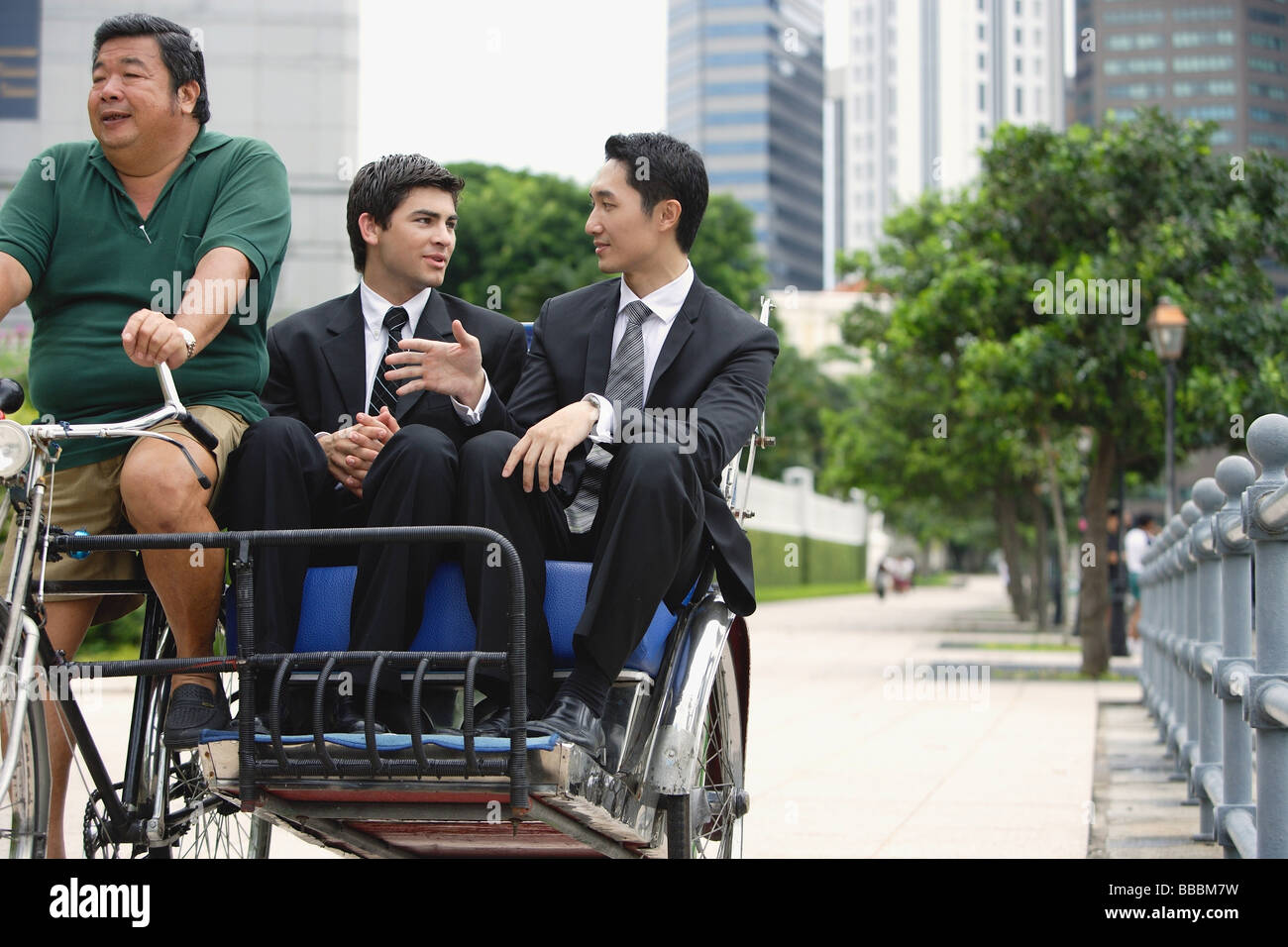 Two interracial businessmen in hi-res stock photography and images - Alamy