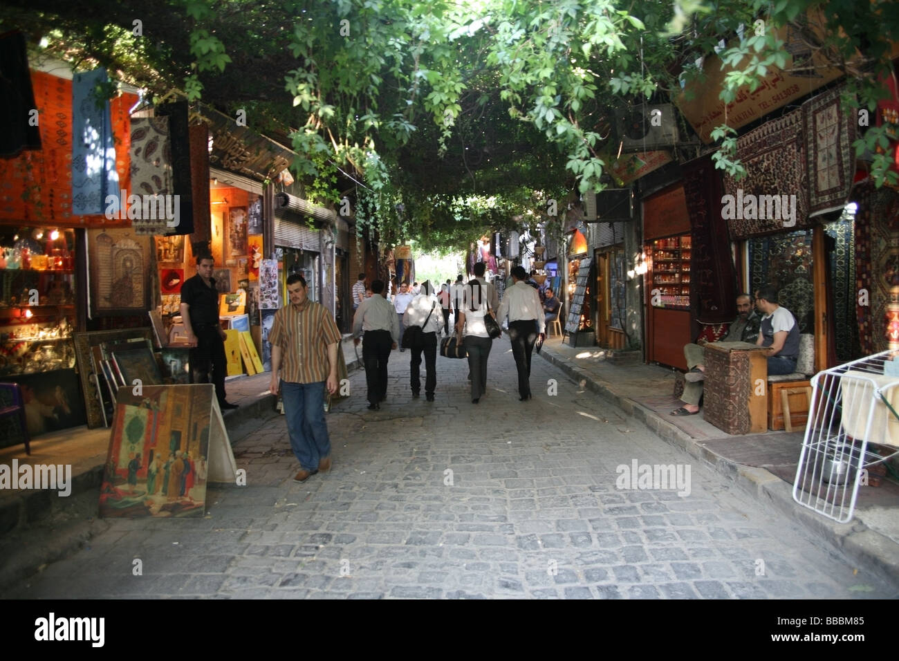 Damascus syria shops hi-res stock photography and images - Alamy
