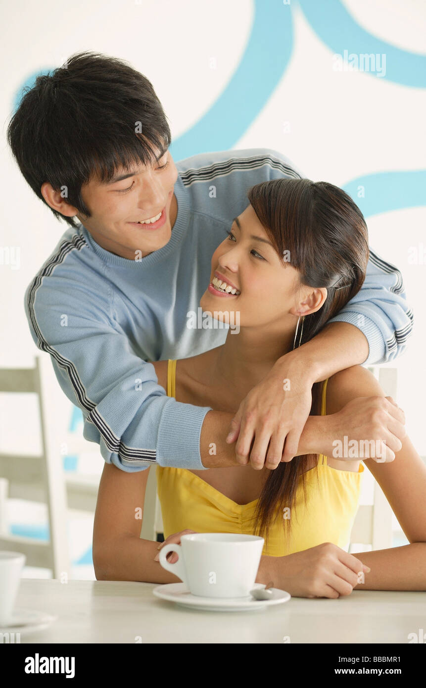 Woman Standing On Men