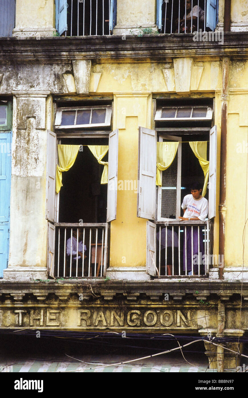Colonial architecture burma rangoon hi-res stock photography and images ...