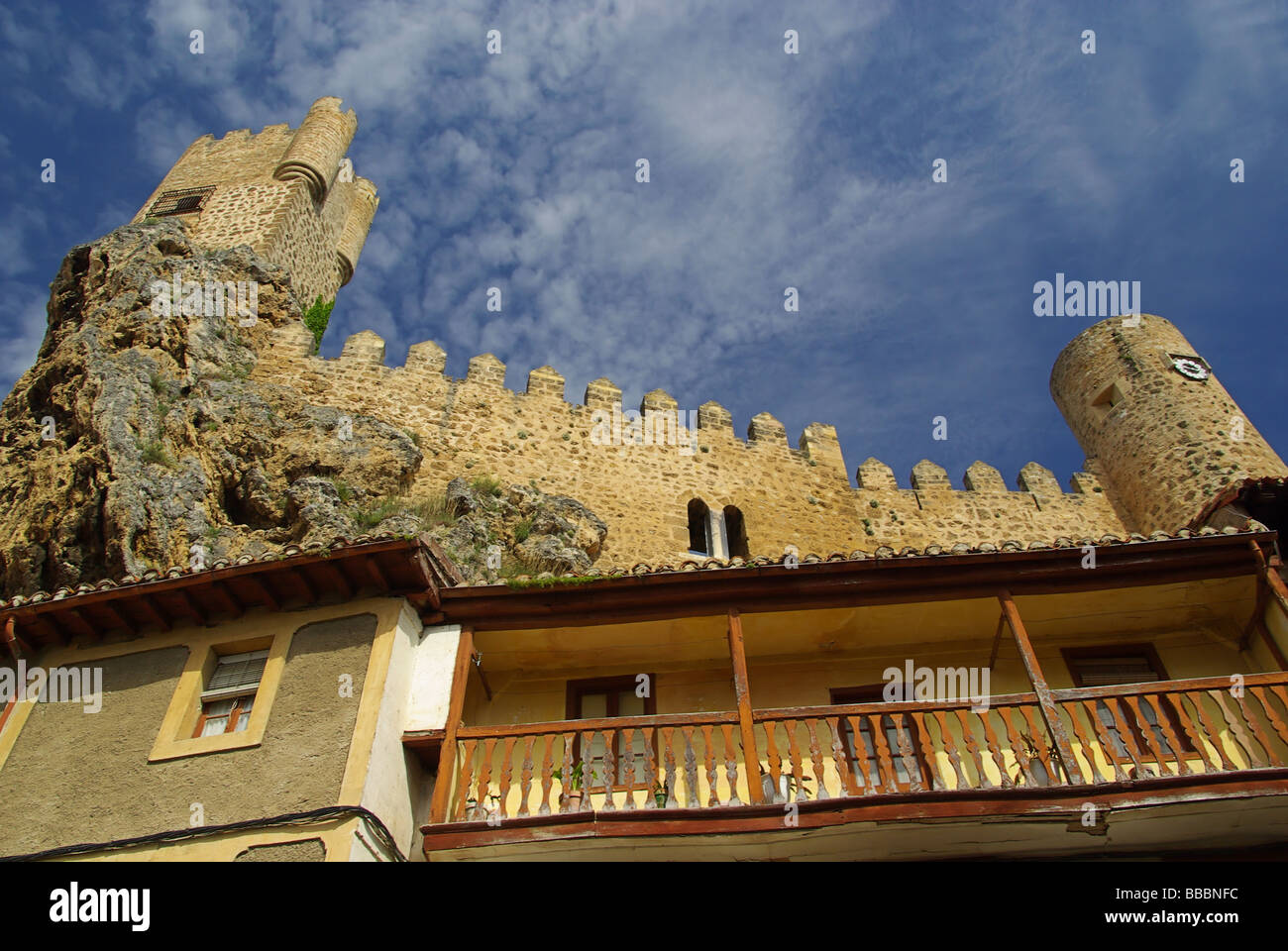 Frias Burg Frias castle 04 Stock Photo - Alamy