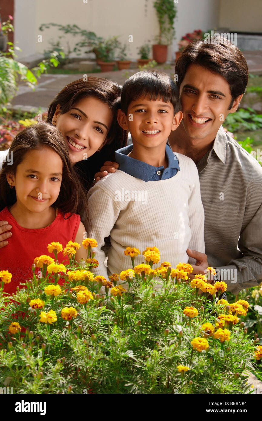 Four flowers hi-res stock photography and images - Alamy