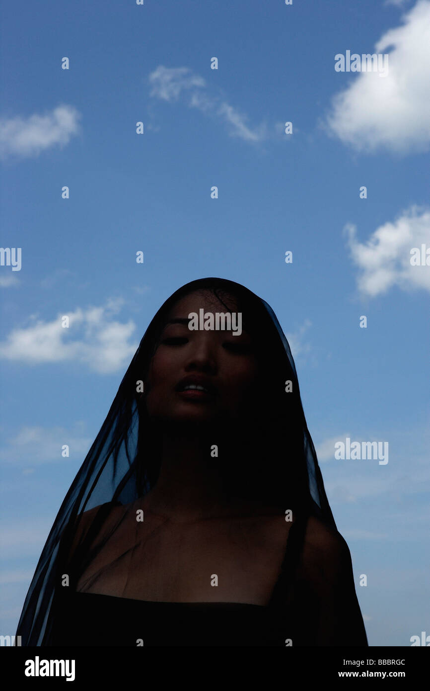 Black woman with headscarf hi-res stock photography and images - Alamy