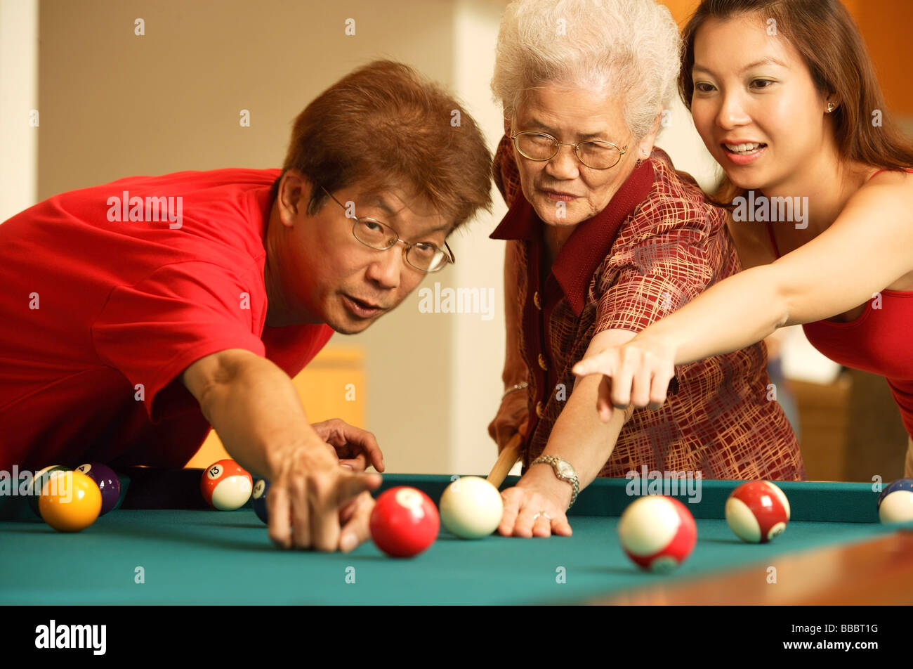 Teaching To Play Pool