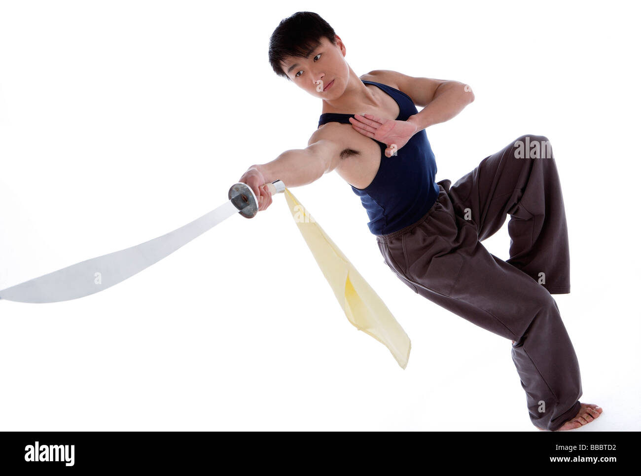 Man holding sword hi-res stock photography and images - Alamy