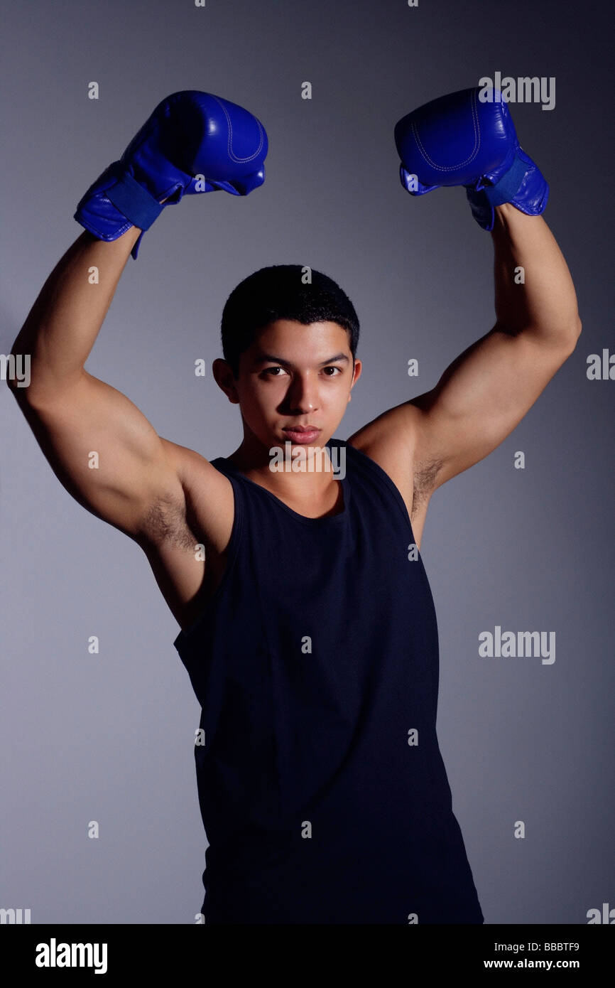 Portrait of boxer Stock Photo - Alamy