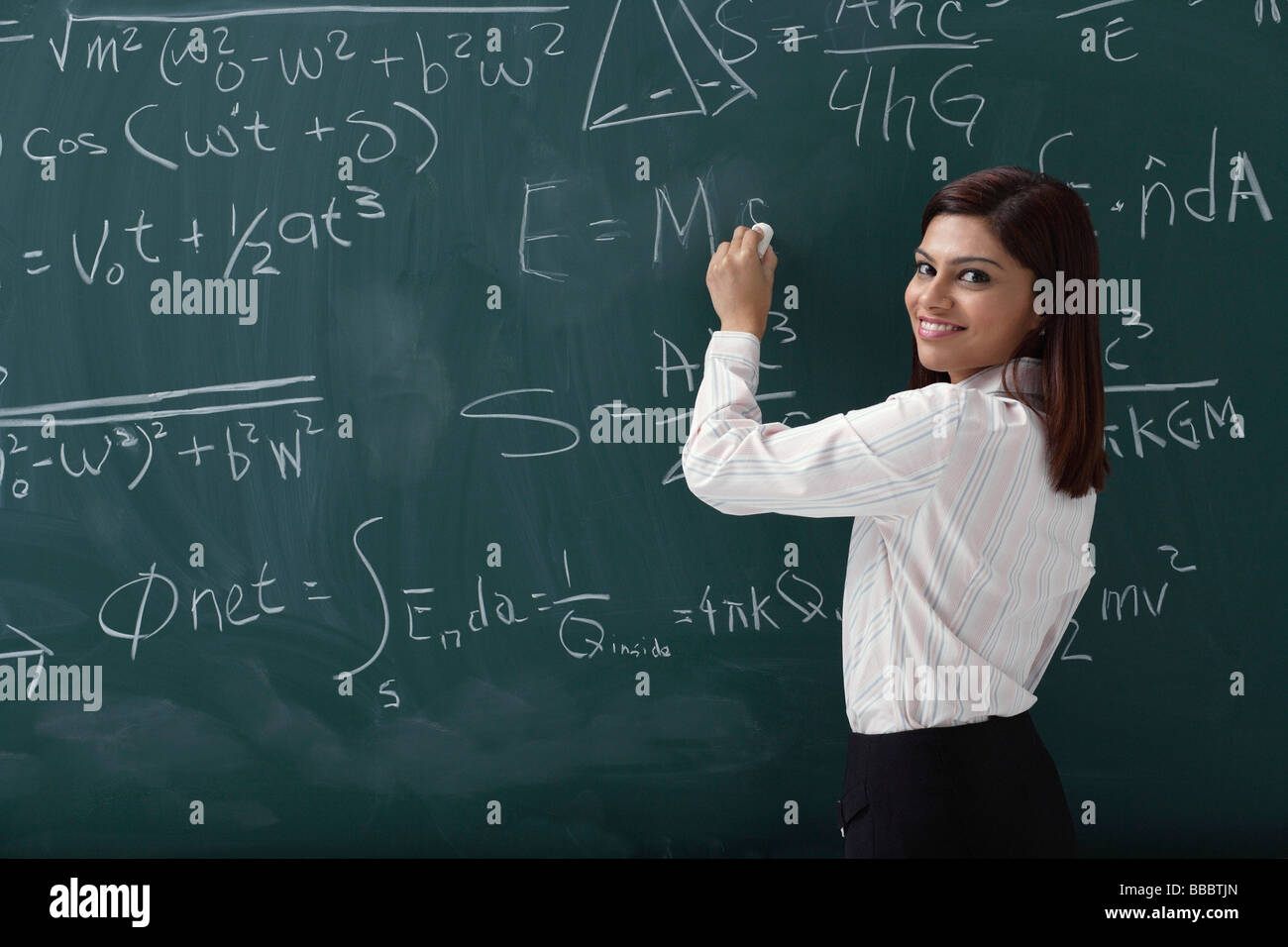 Blackboard equations hi-res stock photography and images - Alamy
