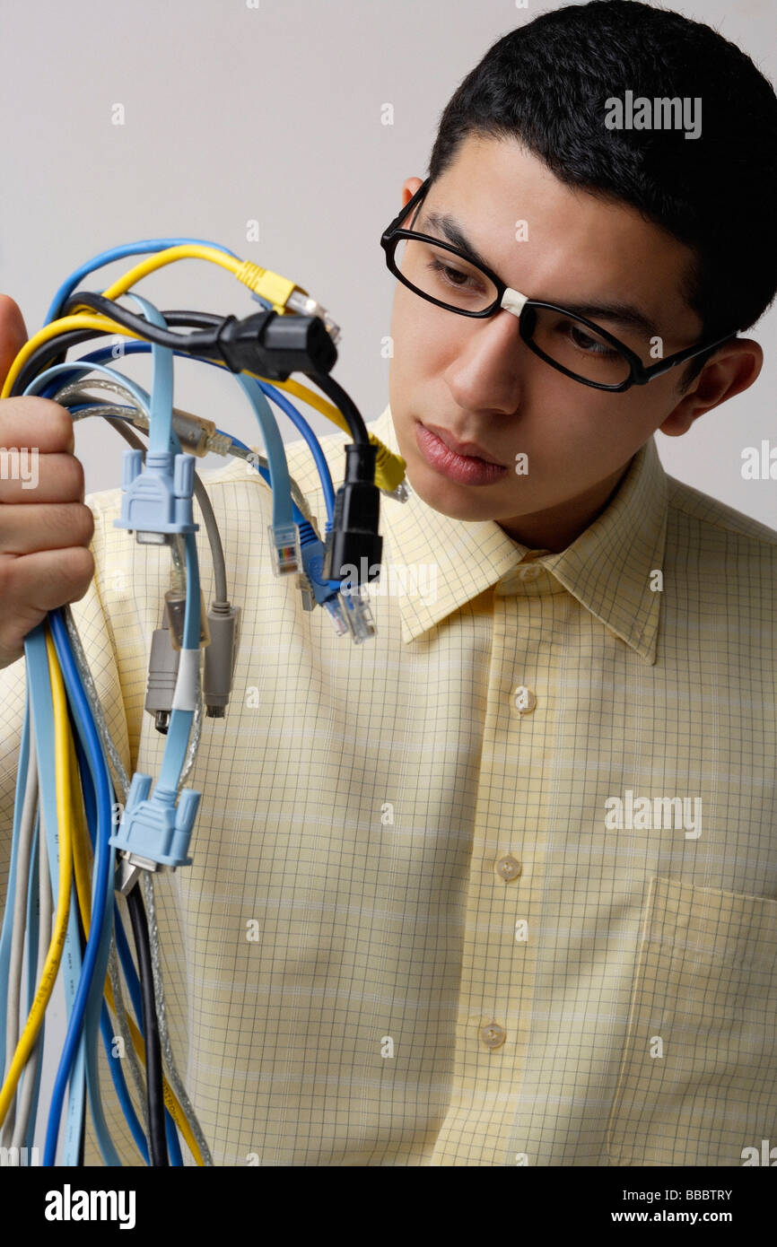 Computer geek hi-res stock photography and images - Alamy