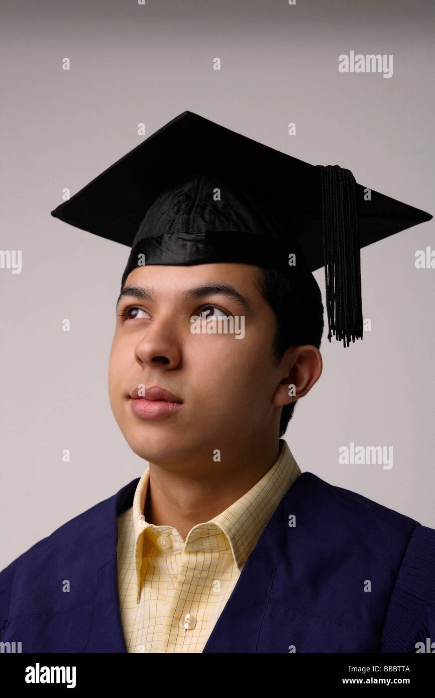 Portrait of graduate Stock Photo - Alamy