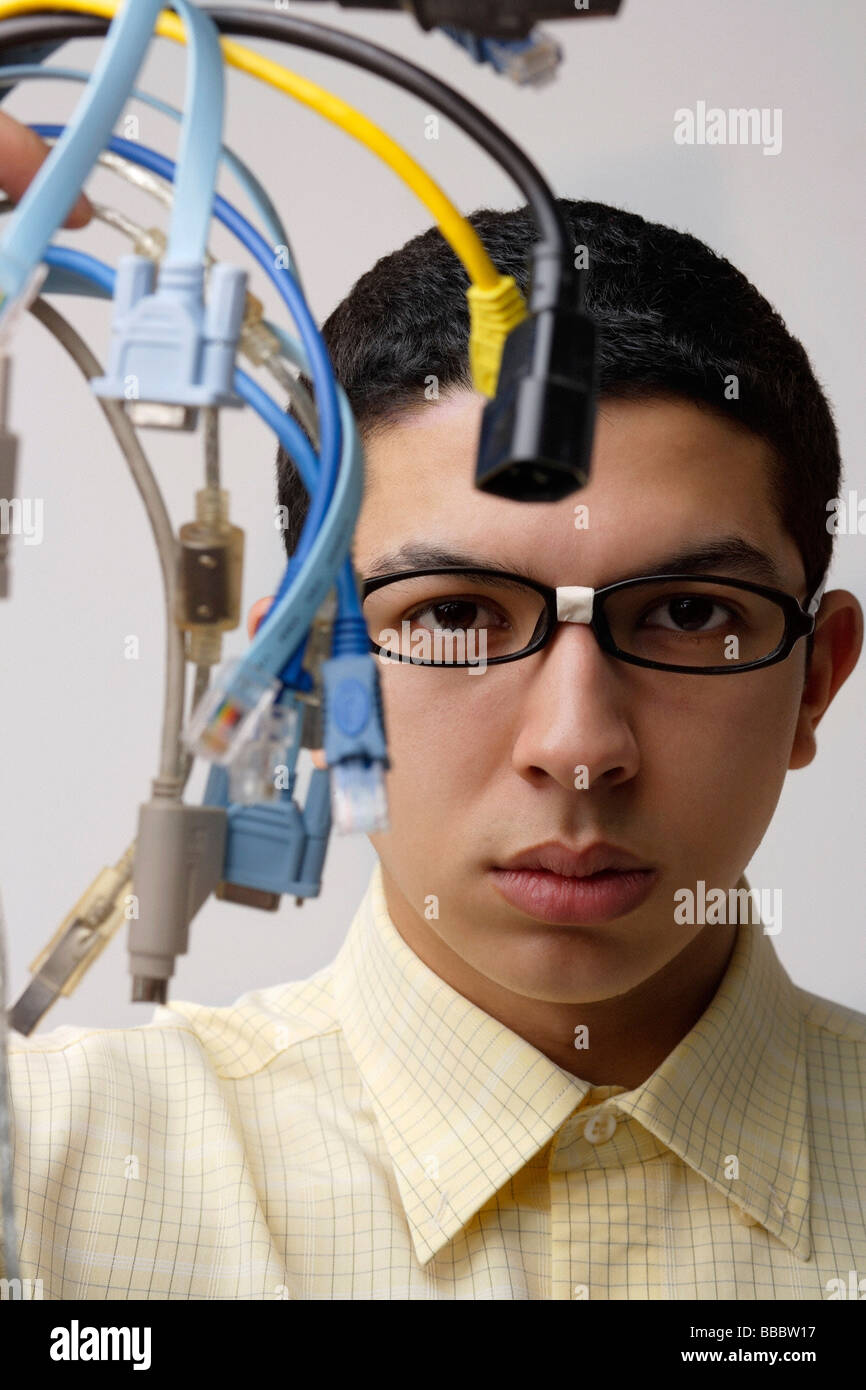 Computer wiring hi-res stock photography and images - Alamy