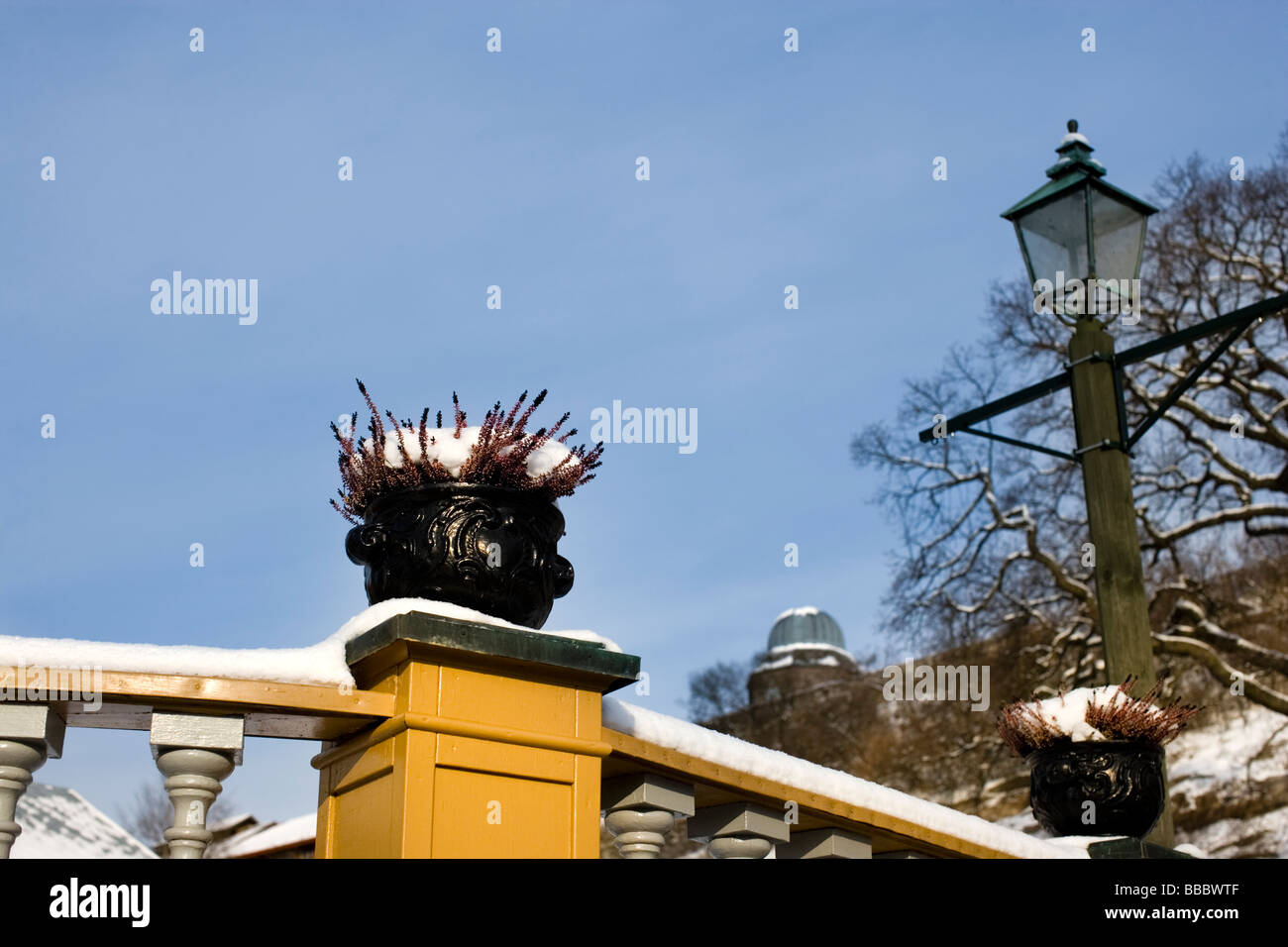 Winter at Skansen Stock Photo - Alamy