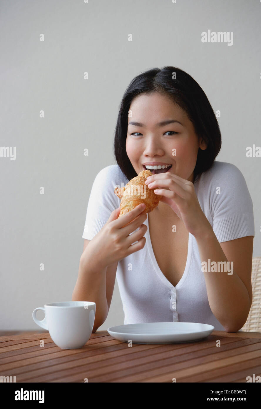 One and half croissant hi-res stock photography and images - Alamy