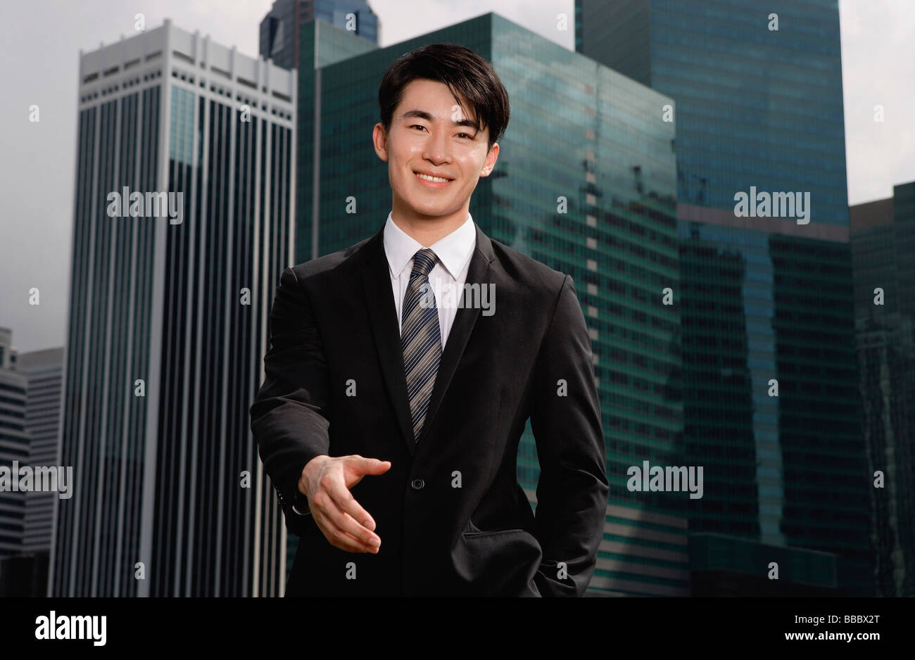 Man looking toward camera working hi-res stock photography and images ...