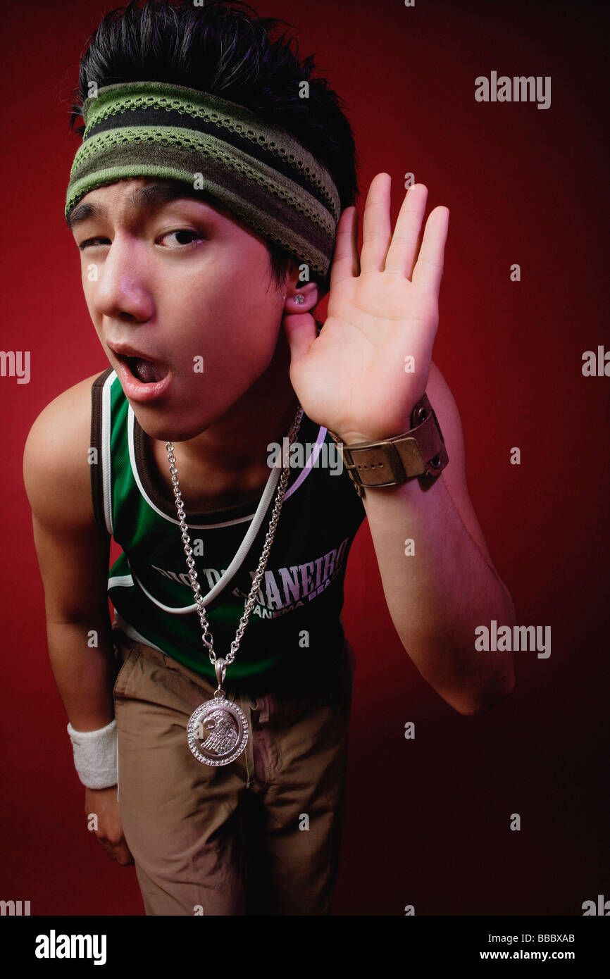 Mouth band hi-res stock photography and images - Alamy