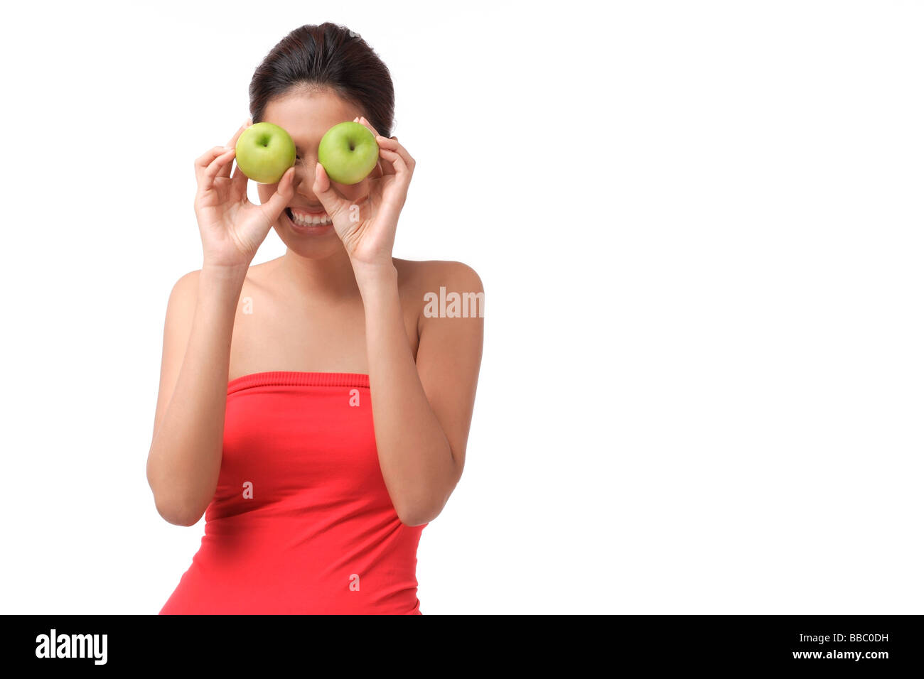 Funny young woman fresh Cut Out Stock Images & Pictures - Alamy