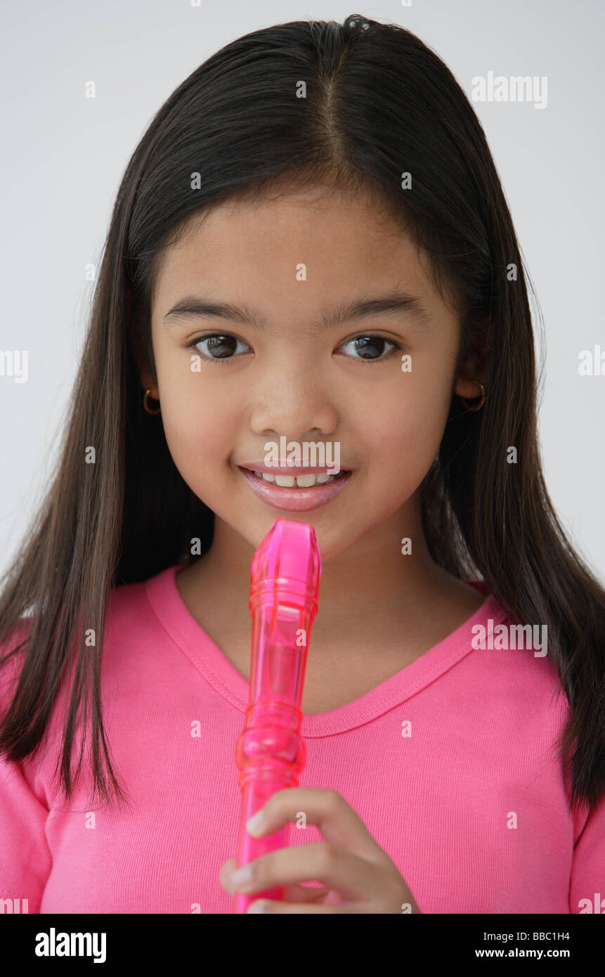 Recorder girl hi-res stock photography and images - Alamy