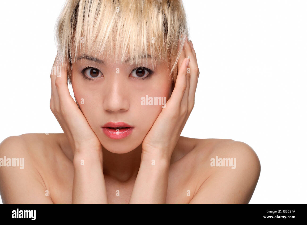 She looks hi-res stock photography and images - Alamy