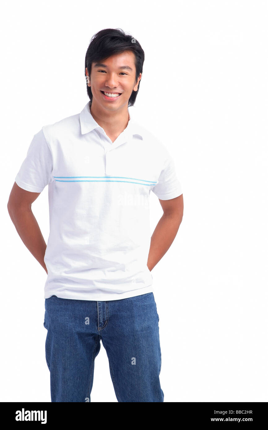 A man smiles at the camera Stock Photo - Alamy