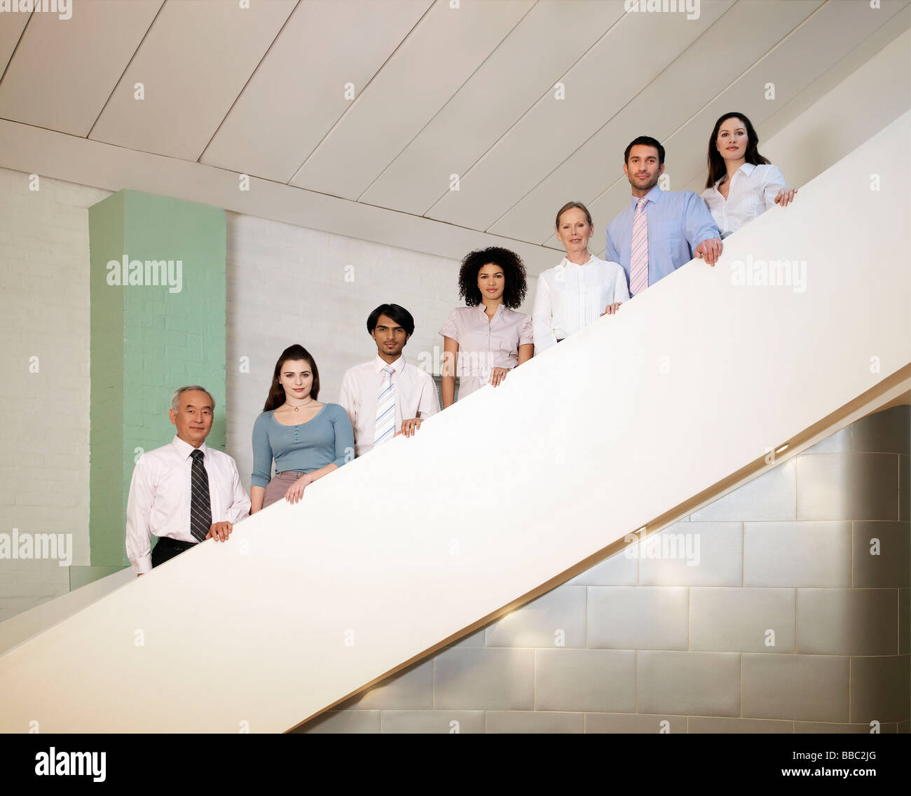 Portrait of office workers Stock Photo - Alamy