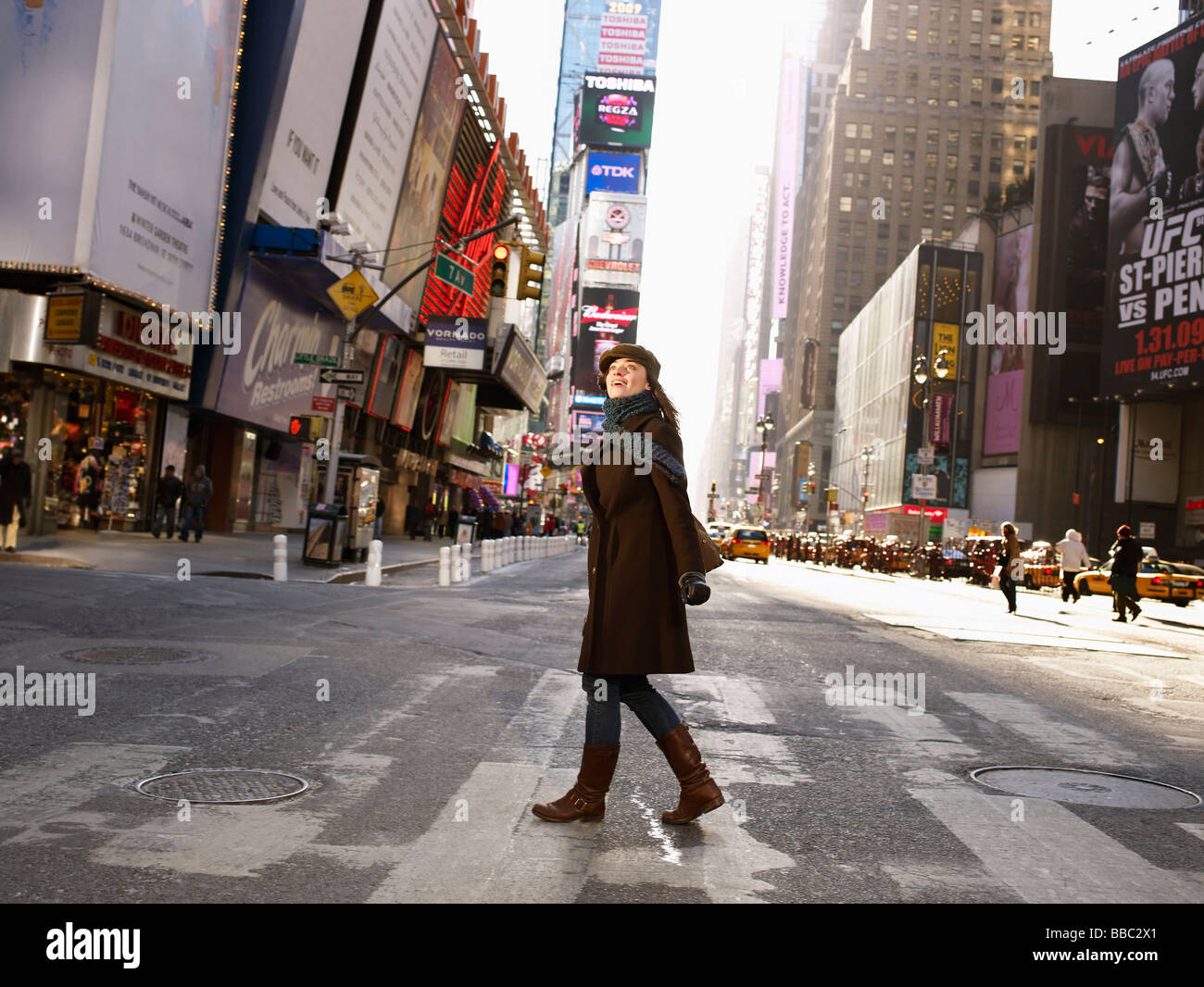 One times square hi-res stock photography and images - Alamy