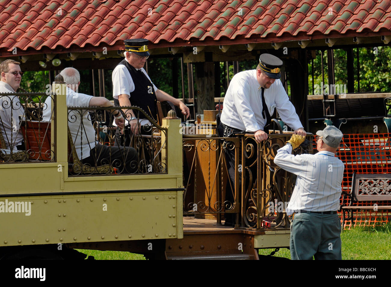 Tram conductors hi-res stock photography and images - Alamy