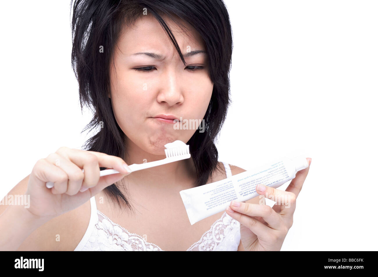 Straight hair woman body image hi-res stock photography and images - Alamy