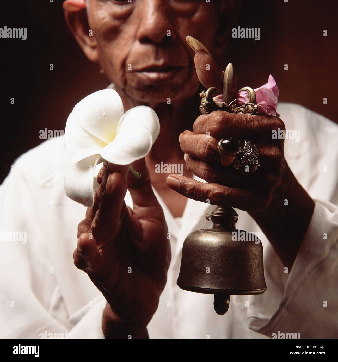 Mature balinese man with hi-res stock photography and images - Alamy