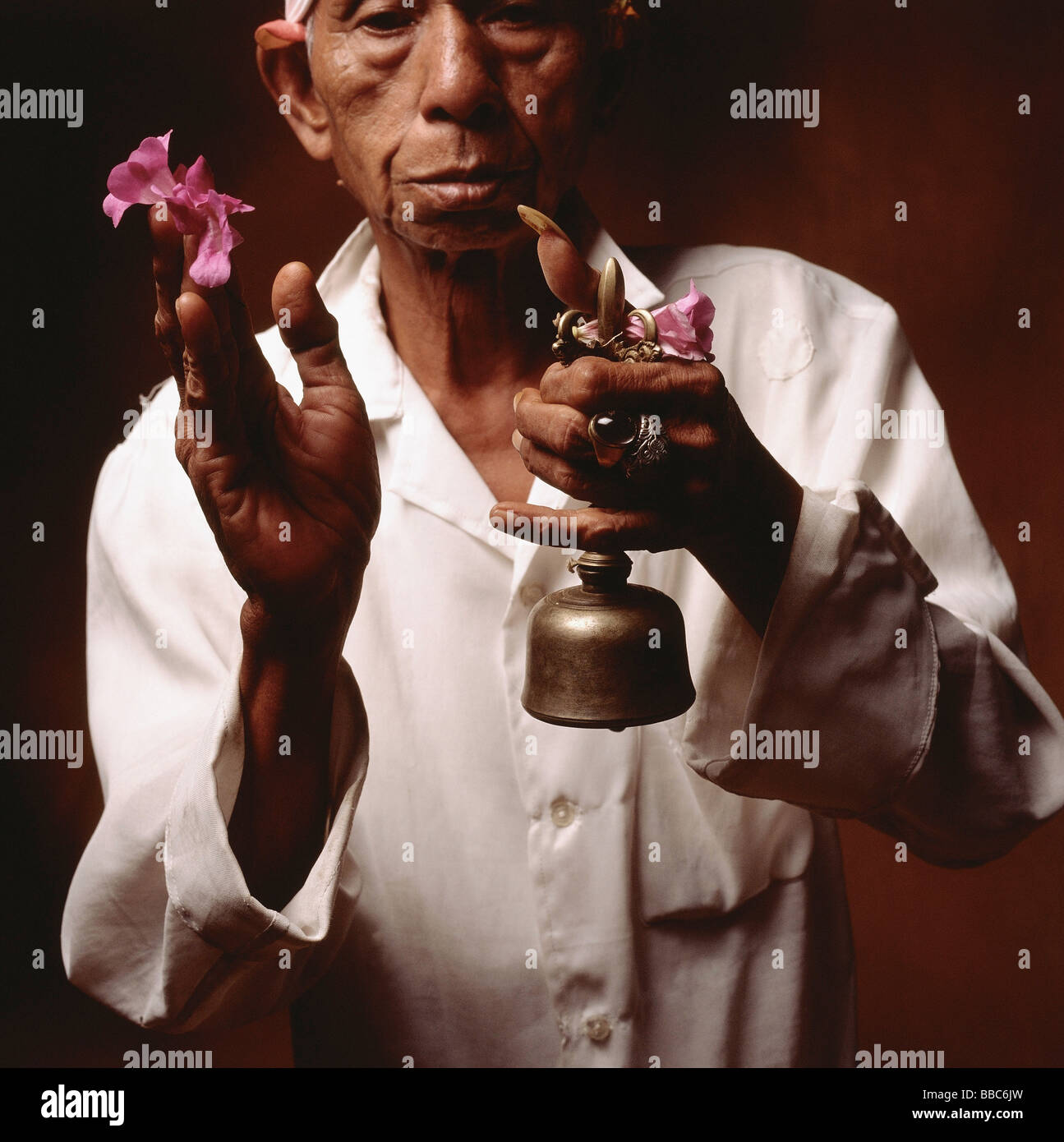 Mature balinese man with hi-res stock photography and images - Alamy
