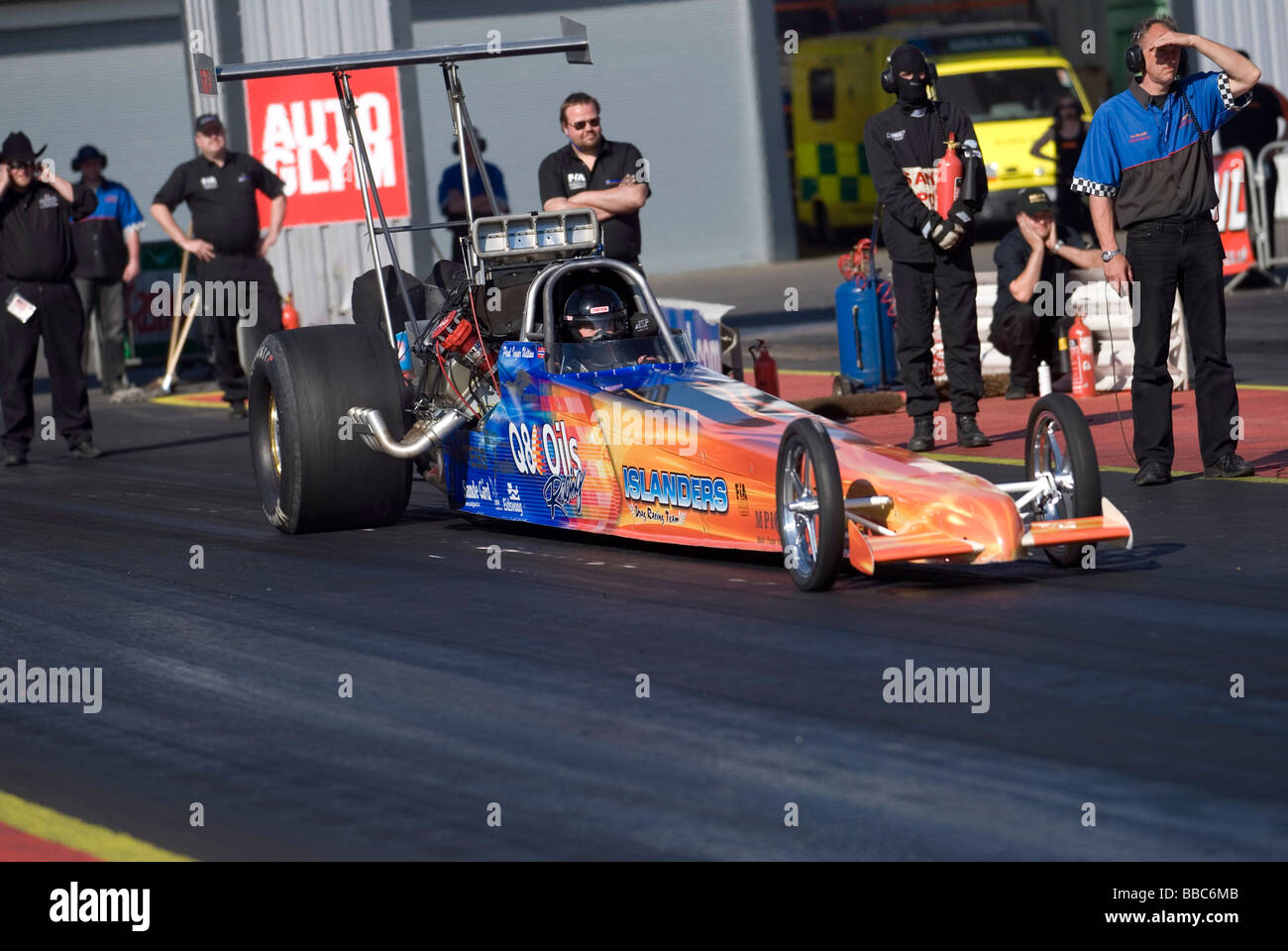 Top fuel dragster santa pod hi-res stock photography and images - Alamy