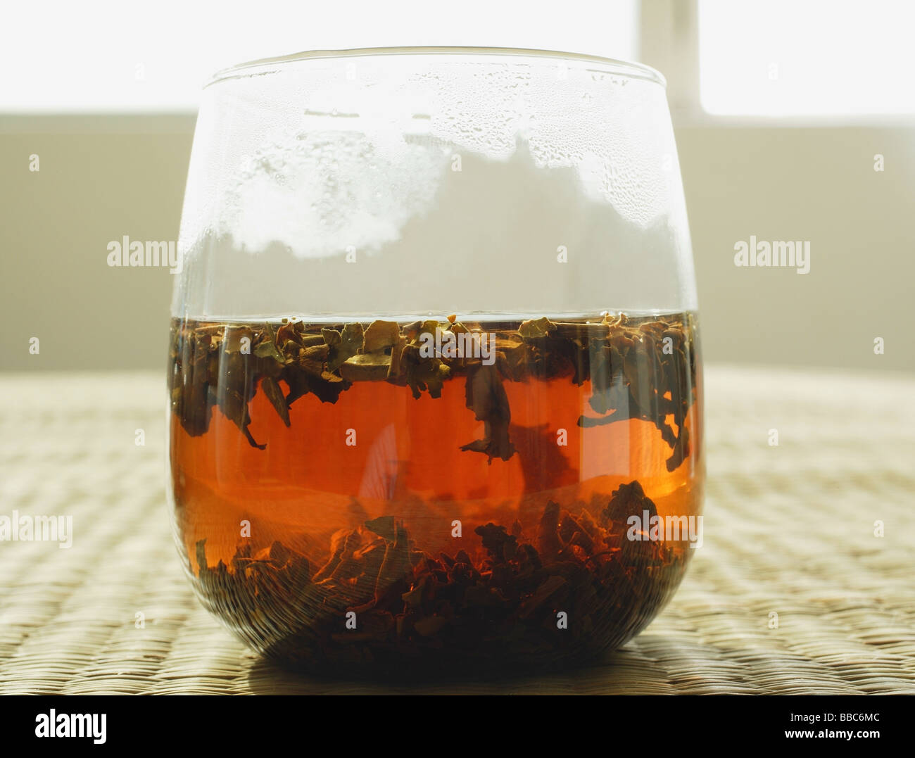Glass of Chinese Tea Stock Photo - Alamy