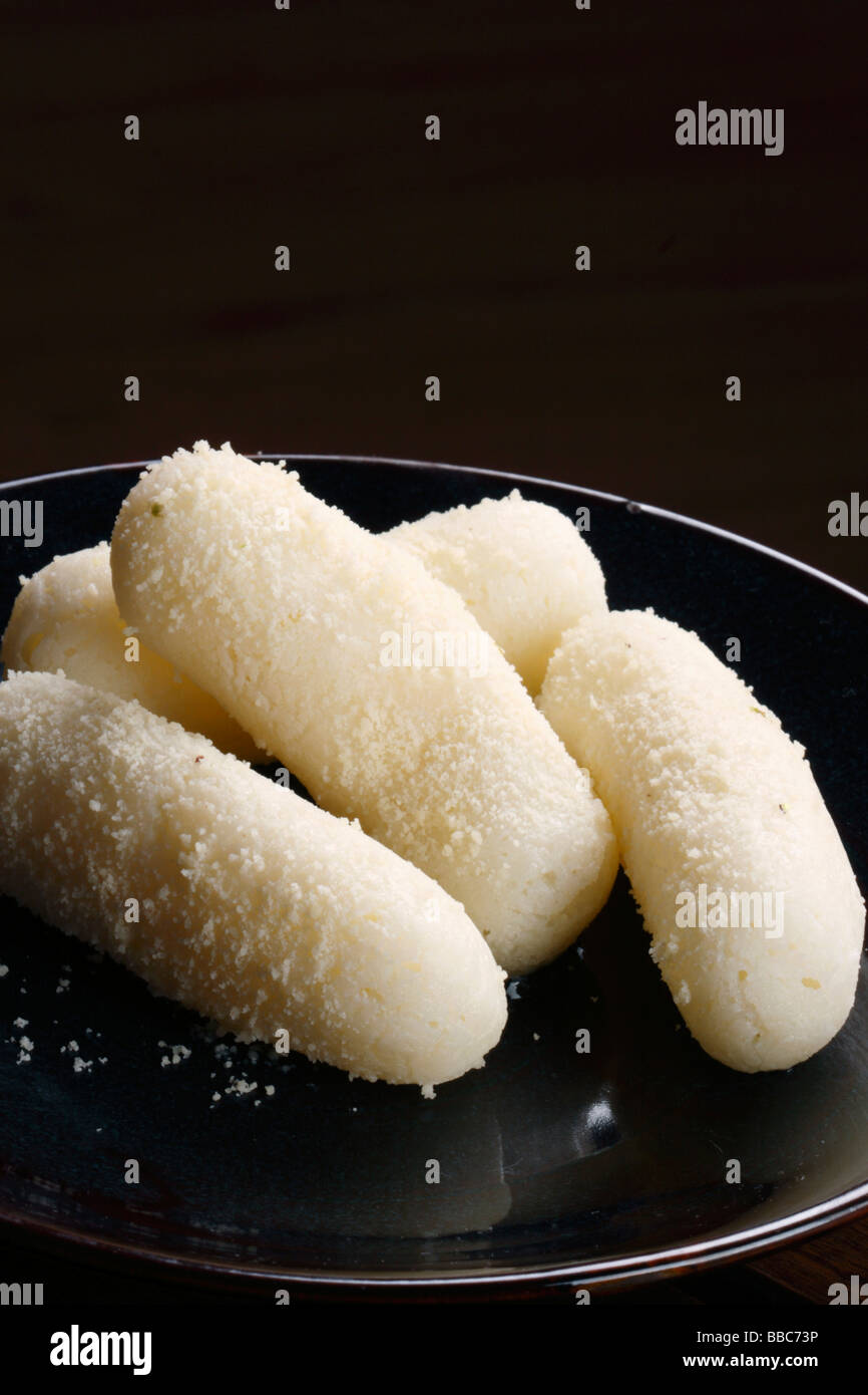 Chum chum is a traditional Bengali sweet Stock Photo - Alamy