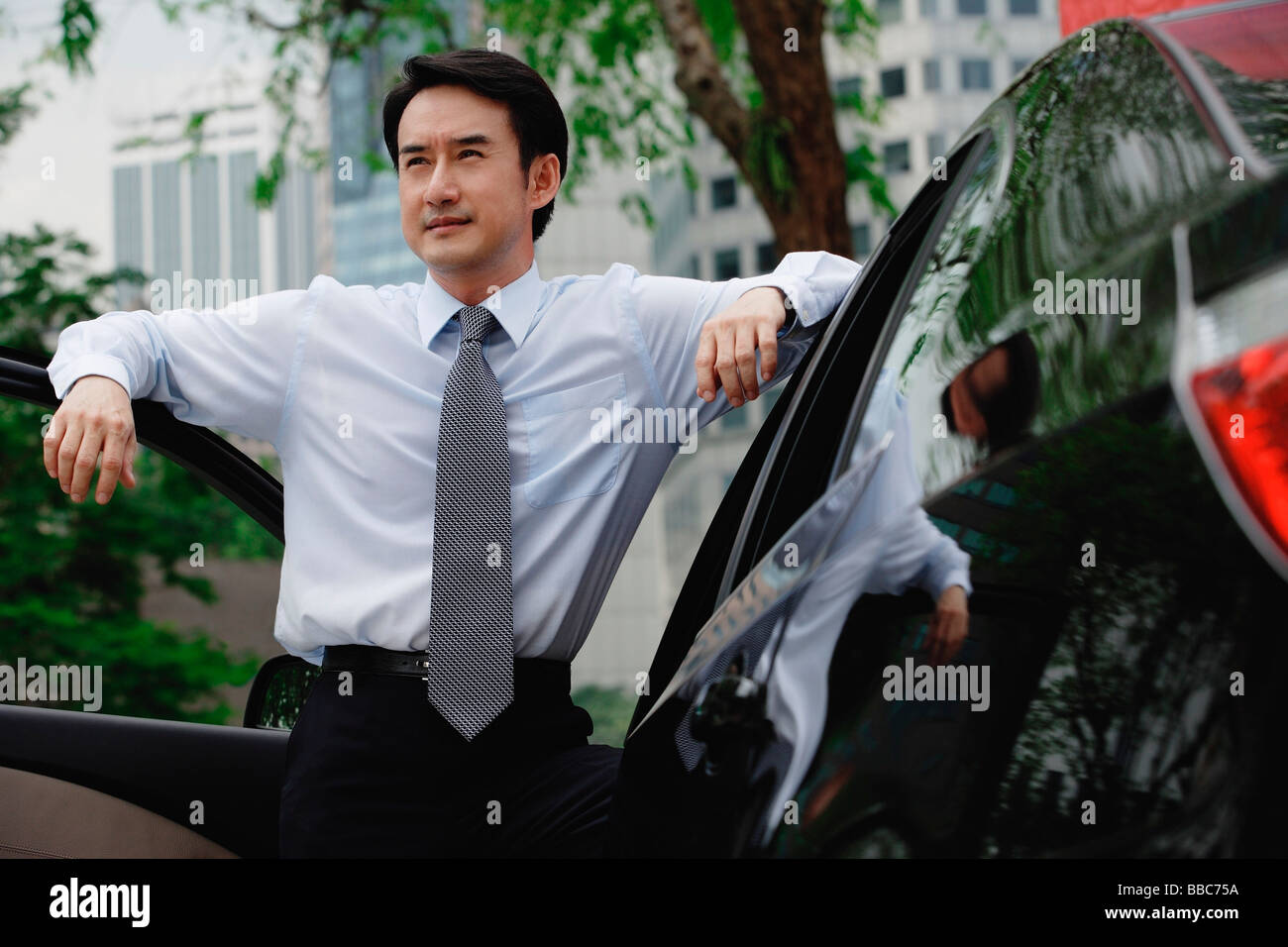 Asian businessman car hi-res stock photography and images - Alamy