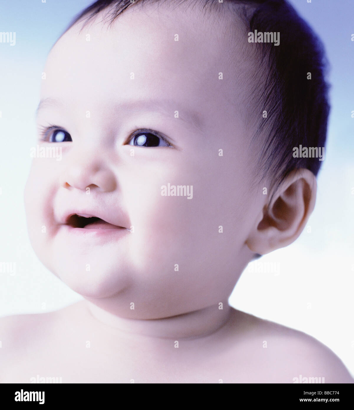 Head shot chinese baby smiling hi-res stock photography and images - Alamy