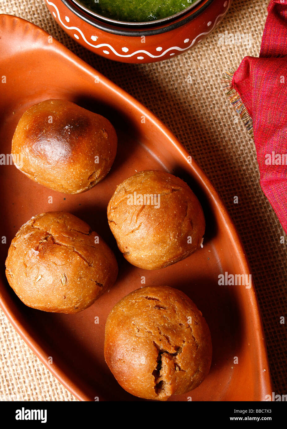 Dal and baati hi-res stock photography and images - Alamy