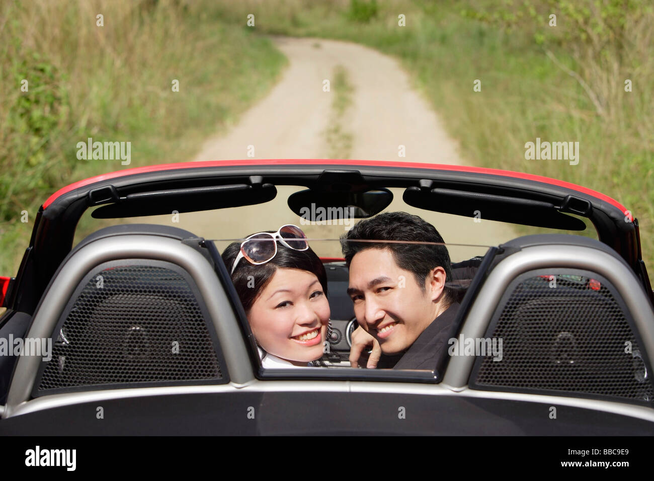 Horizontal shot car turning hi-res stock photography and images - Alamy