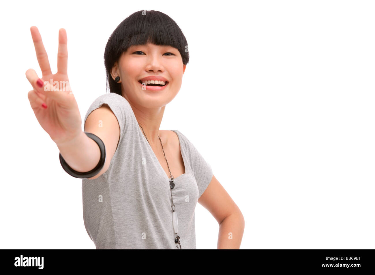 Peace sign necklace hi-res stock photography and images - Alamy